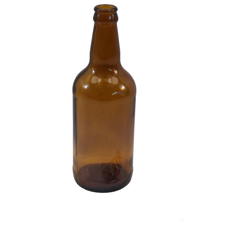 Brown Glass Beer Bottles X 24 With Crown Caps - Balliihoo