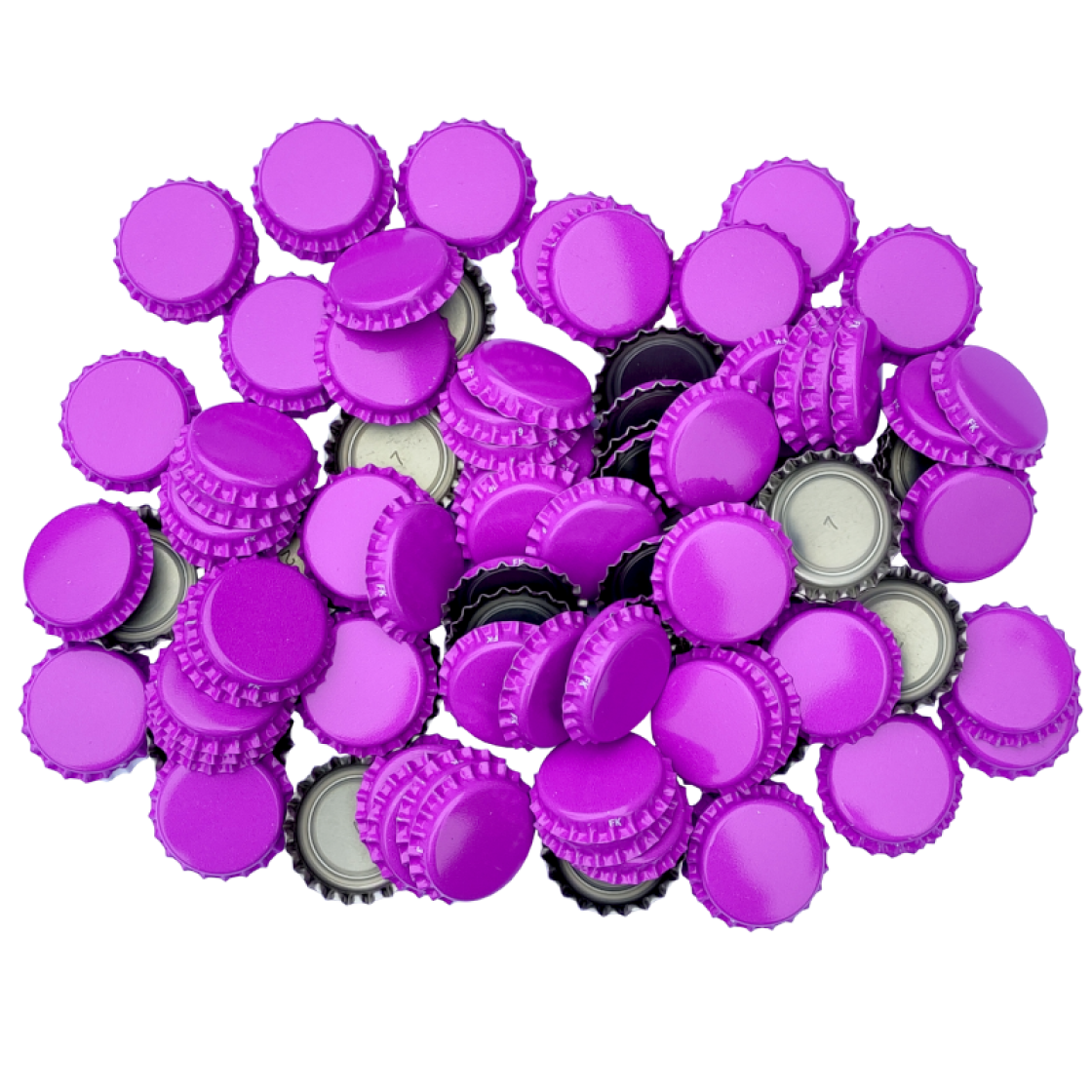 250 Crown Bottle Caps - Purple - Balliihoo