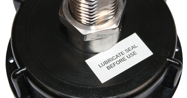 2" Pressure Barrel Cap With Stainless S30 Valve (piercing Pin Type ...