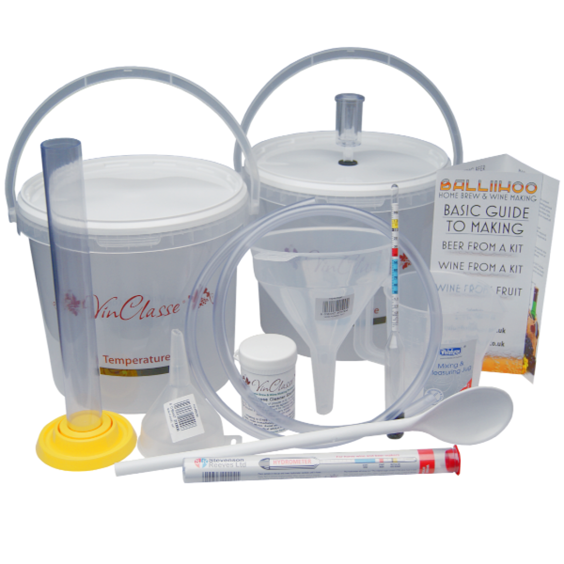 Wine Making Equipment Kit For 6 Bottle / 1 Gallon Ingredient Kits ...
