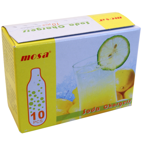 8 Gram Co2 Pressure Top Up Cartridges / Bulbs - Pack Of 10 - Balliihoo