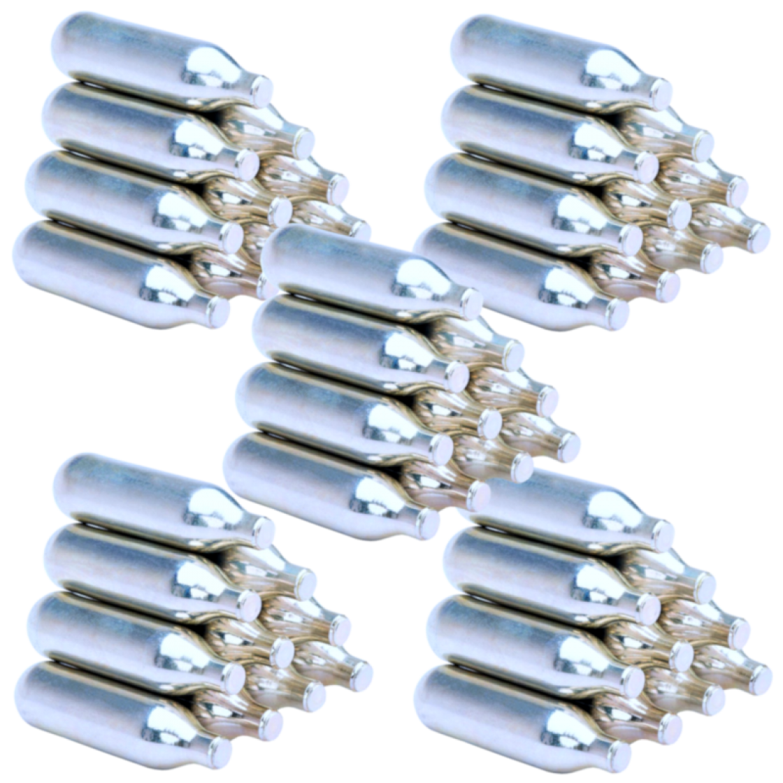 8 Gram Co2 Pressure Top Up Bulbs / Cartridges - Pack Of 50 - Balliihoo
