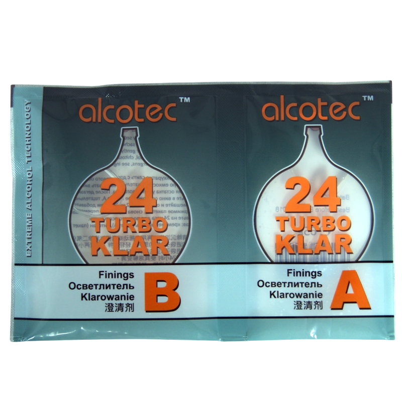 Alcotec 24 Hour Turbo Clear - Finings - Balliihoo