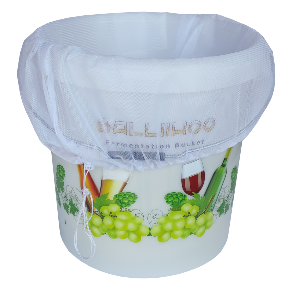 Mashing And Sparging - Straining Bag With Cord - Balliihoo