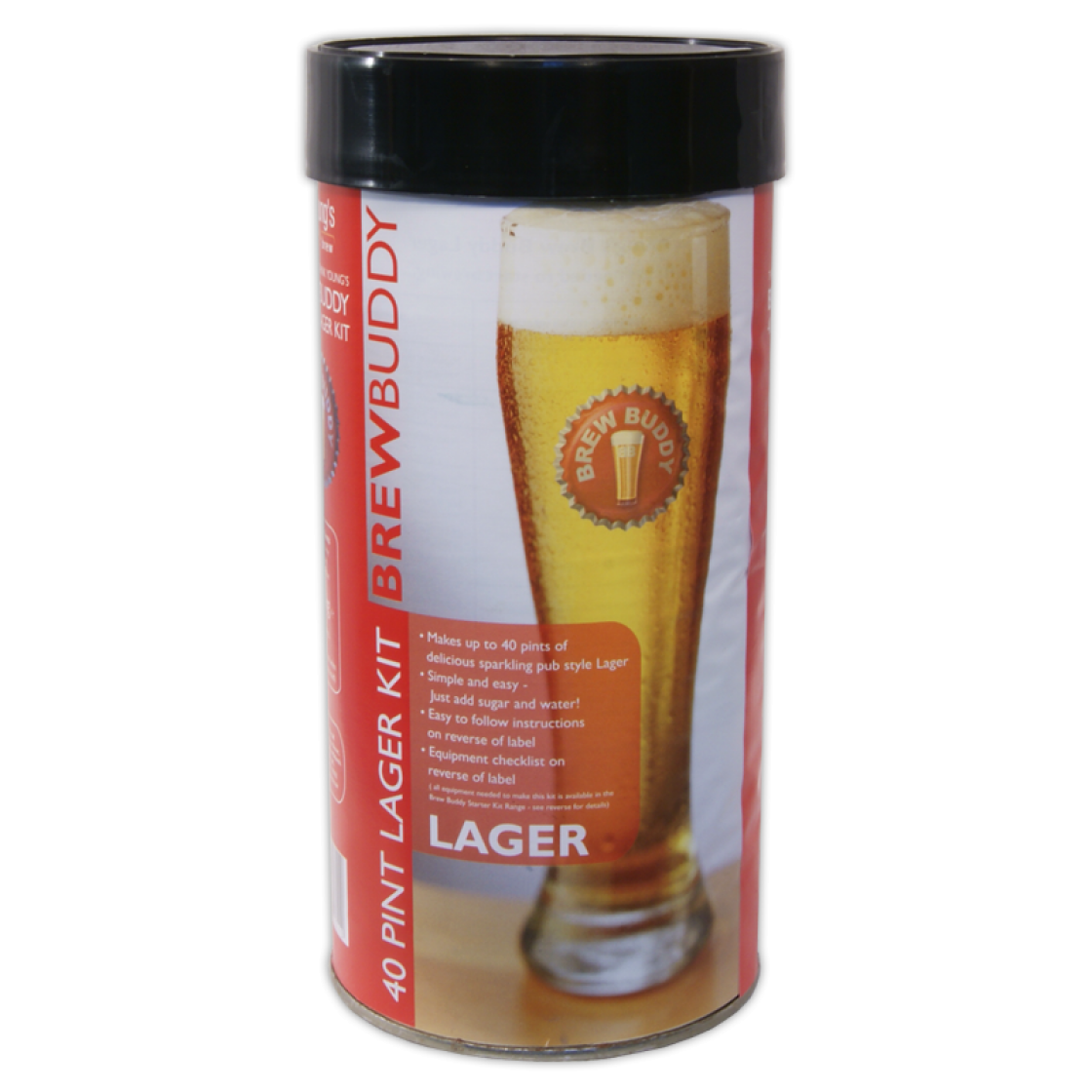 Brewbuddy 1.8kg - Lager - Balliihoo
