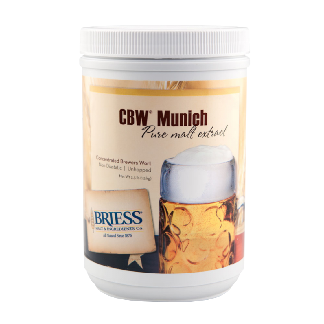 Briess Cbw Pure Malt Extract - 1.5kg - Munich Lme - Balliihoo