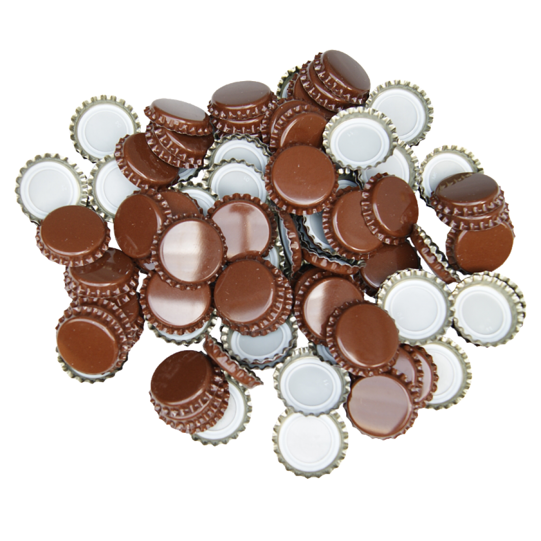 250 Crown Bottle Caps - Brown - Balliihoo