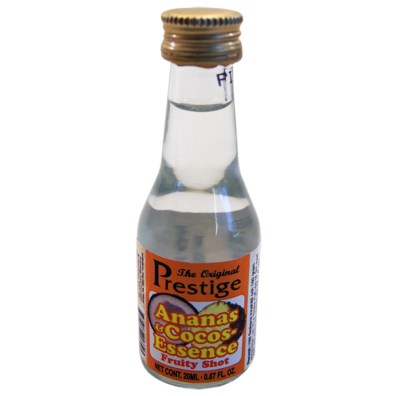 Original Prestige 20ml Pineapple & Coconut Fruity Shot Essence - Balliihoo