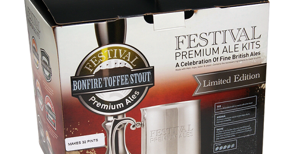 Festival Premium Ale 3.1kg - Bonfire Toffee Stout - Limited Edition ...