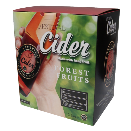 Festival Premium Cider 3.6kg - Forest Fruits - Balliihoo