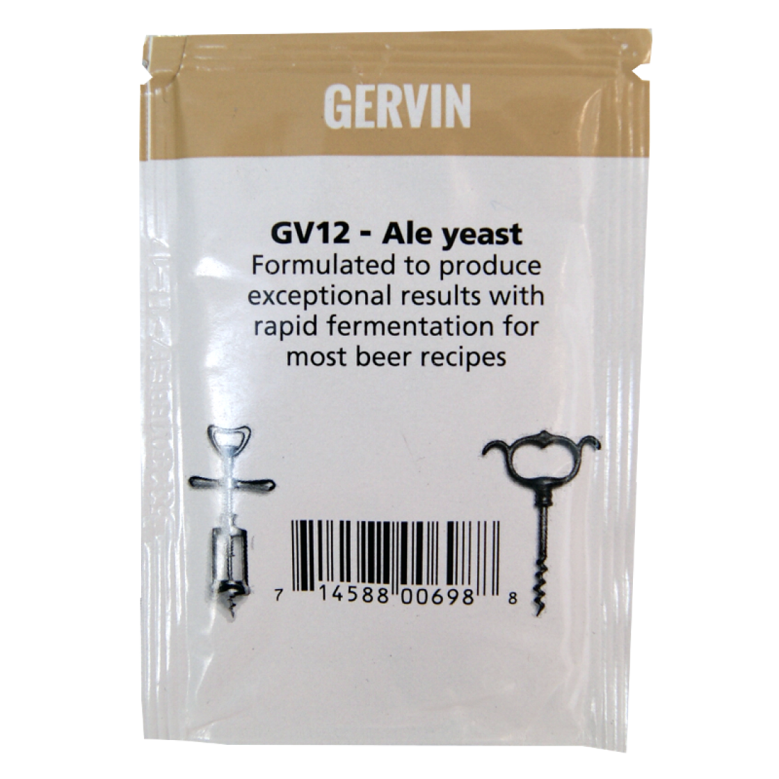 Gervin Yeast - Gv12 Ale Yeast - Balliihoo
