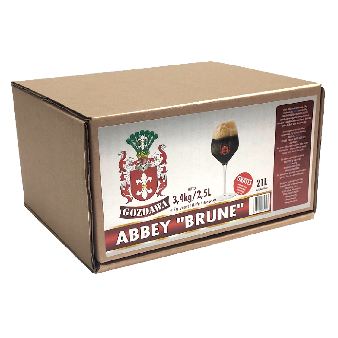 Gozdawa Expert 3.4kg - Abbey Brune - Beer Kit - Balliihoo