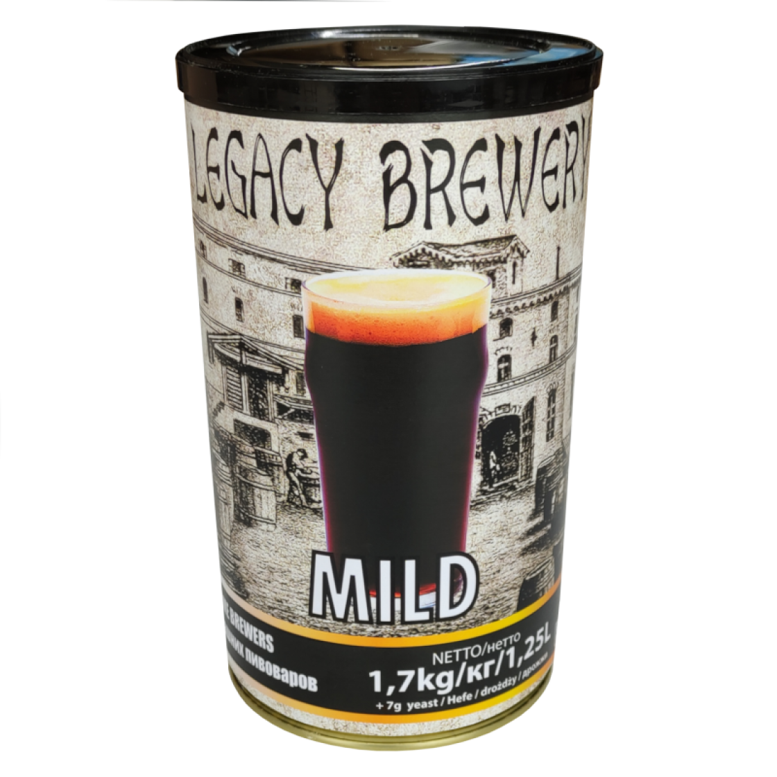 Legacy Mild - 1.7kg 40 Pint Beer Kit - Balliihoo