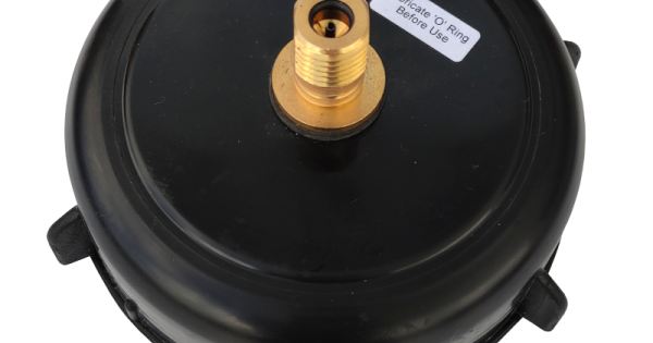 4 Inch Pressure Barrel Cap With Brass S30 Valve Piercing Pin Type ...