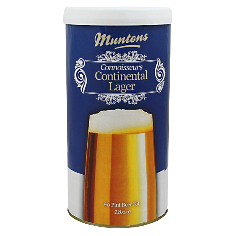 Muntons Connoisseurs 1.8kg - Continental Lager - Balliihoo