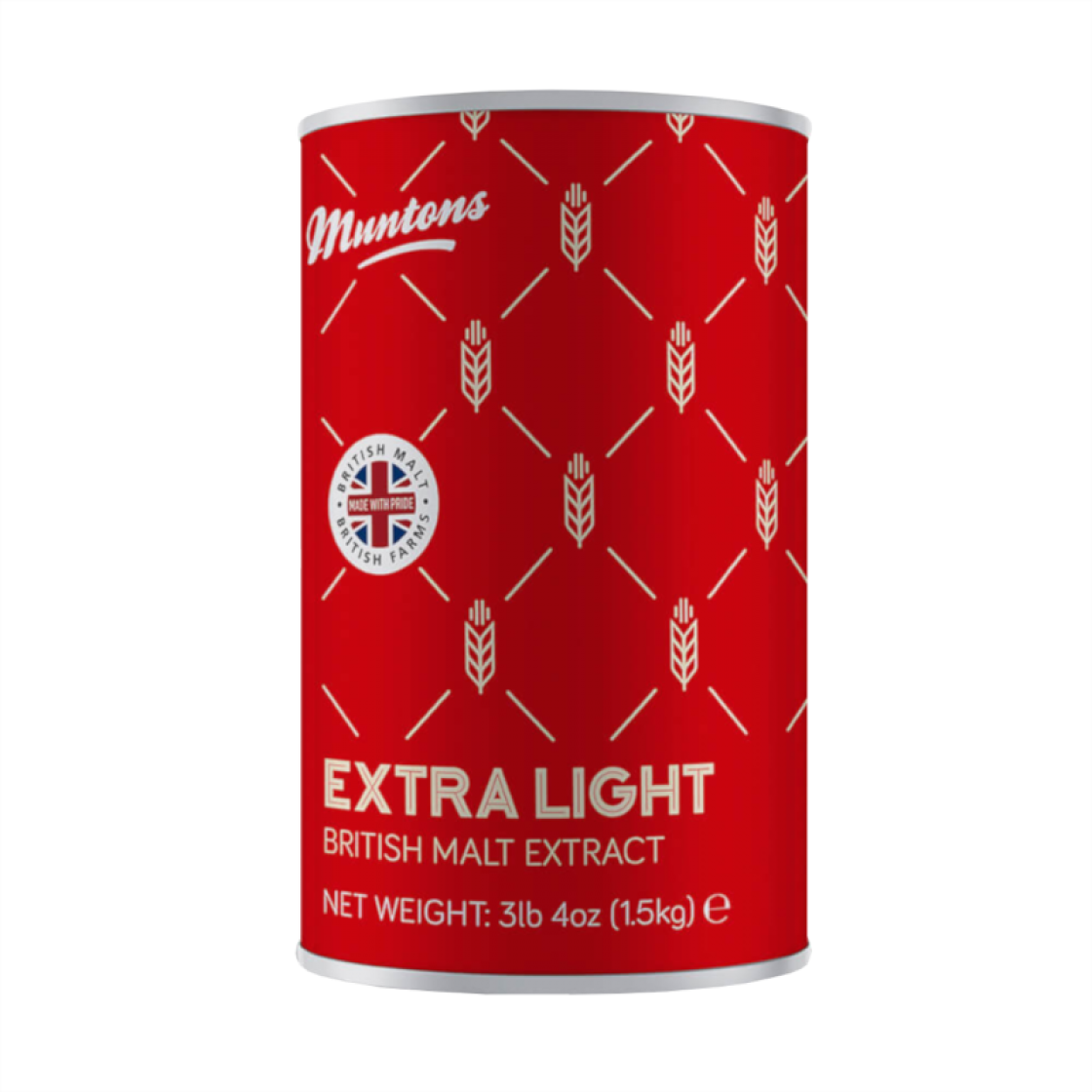Muntons Liquid Malt Extract - Lme - 1.5kg - Extra Light - Balliihoo