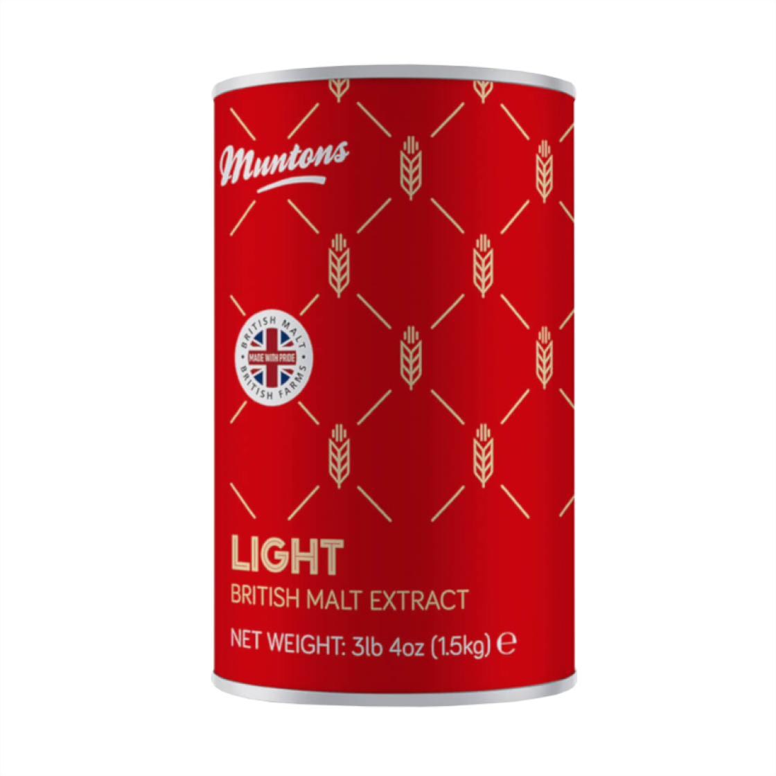 Muntons Liquid Malt Extract - Lme -1.5kg - Light - Balliihoo