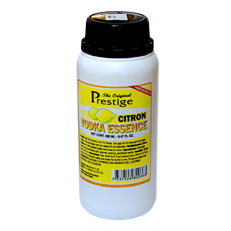 Original Prestige Bulk 280ml - Lemon Vodka Essence - Balliihoo