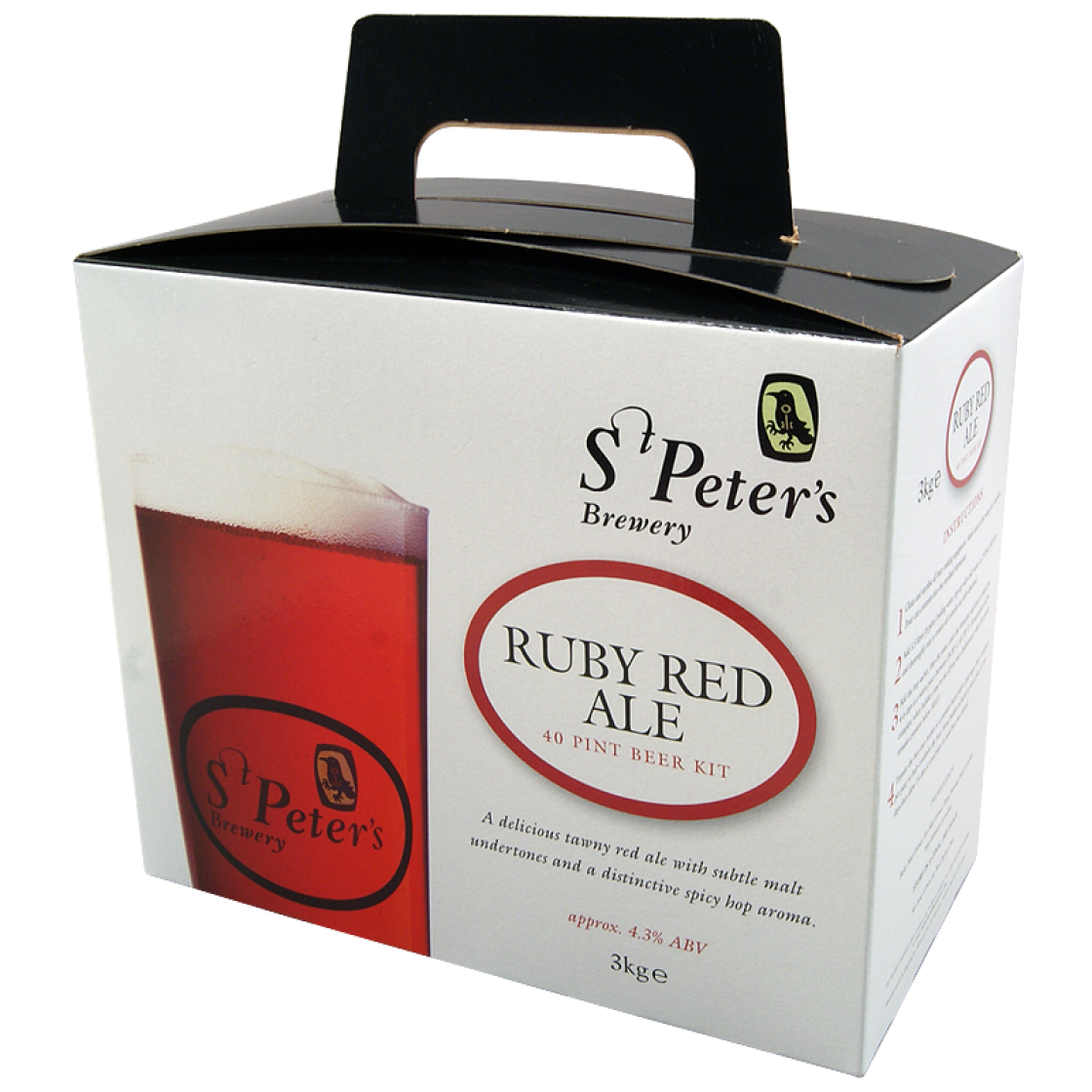 St Peters 3kg - Ruby Red Ale - Balliihoo