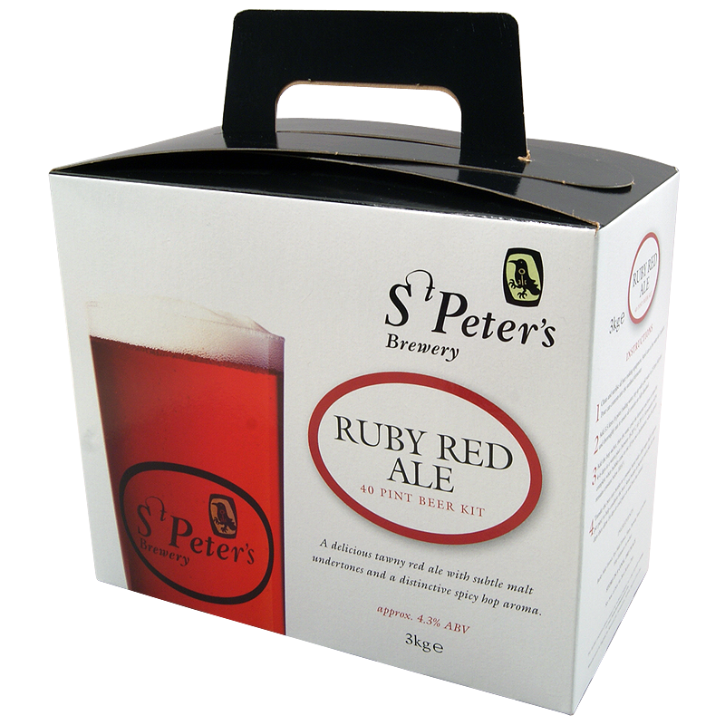 St Peters 3kg - Ruby Red Ale - Balliihoo