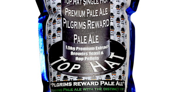 Top Hat - Pilgrims Reward - Premium Pale Ale Beer Kit - Balliihoo