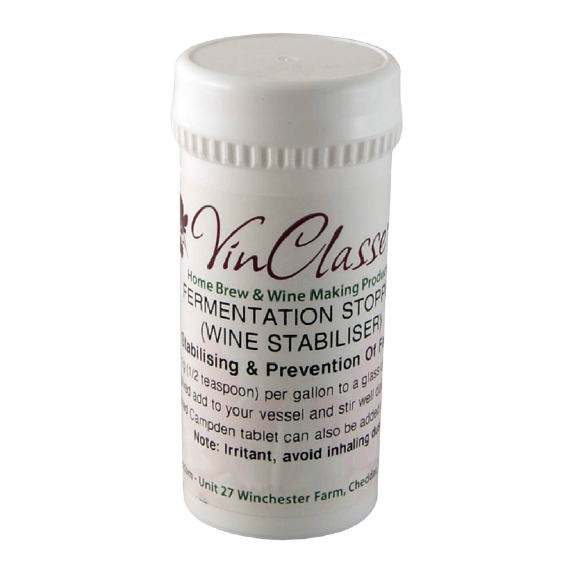 Vinclasse Fermentation Stopper / Wine Stabiliser - Potassium Sorbate 25 ...
