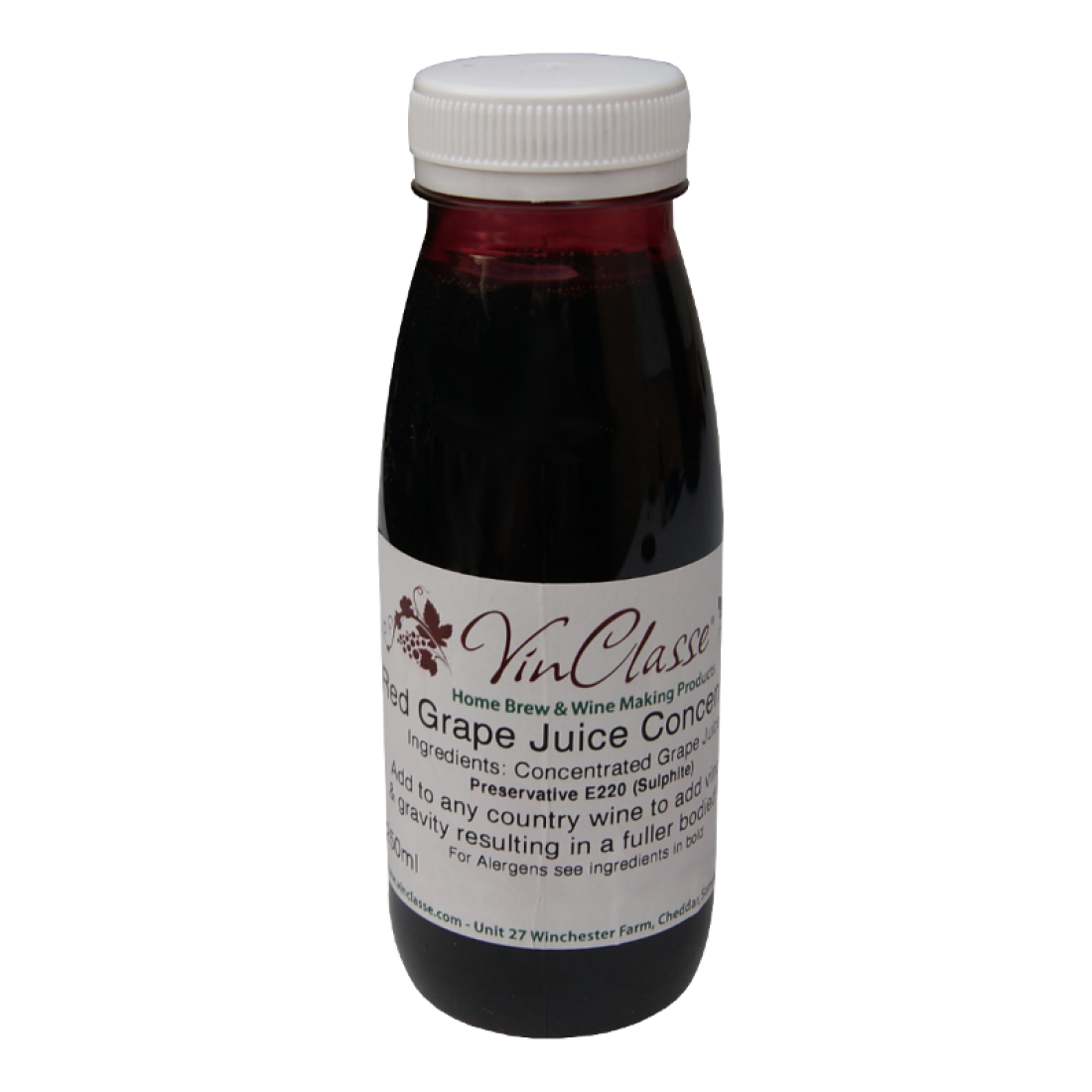 Vinclasse 250ml Red Grape Juice Concentrate - Balliihoo