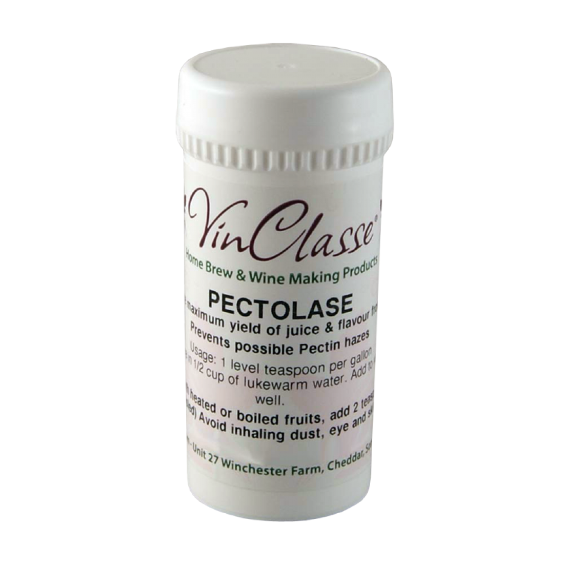 Vinclasse Pectolase / Pectinase / Pectin Enzyme 32 Grams - Balliihoo