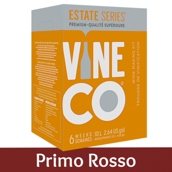 Vineco Estate Series 30 Bottle Red Wine Ingredient Kit - Primo Rosso ...