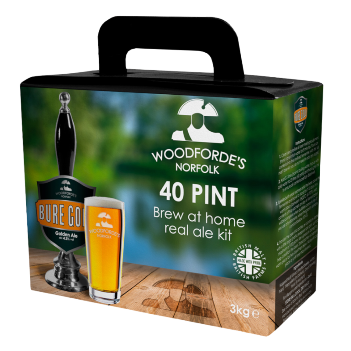 Woodfordes Bure Gold - Golden Ale - Balliihoo